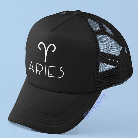 Astrology Collection | Accessories | Aries Zodiac Sign Black Foam ...